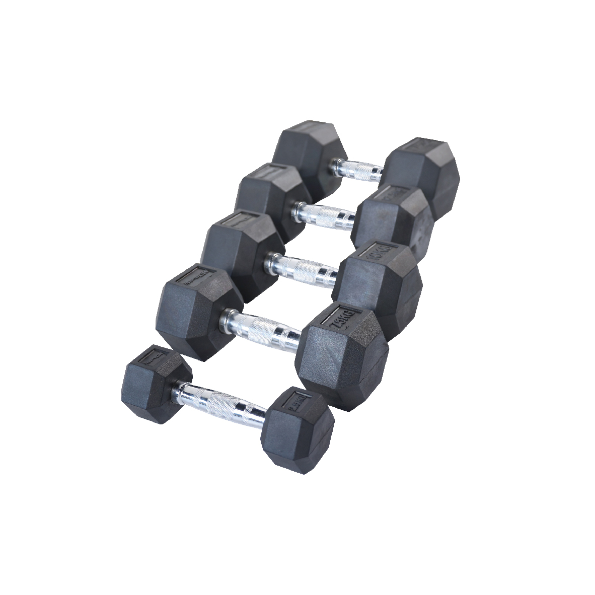 MDBuddy | MD2126 PVC Coated HEX DUMBBELLS