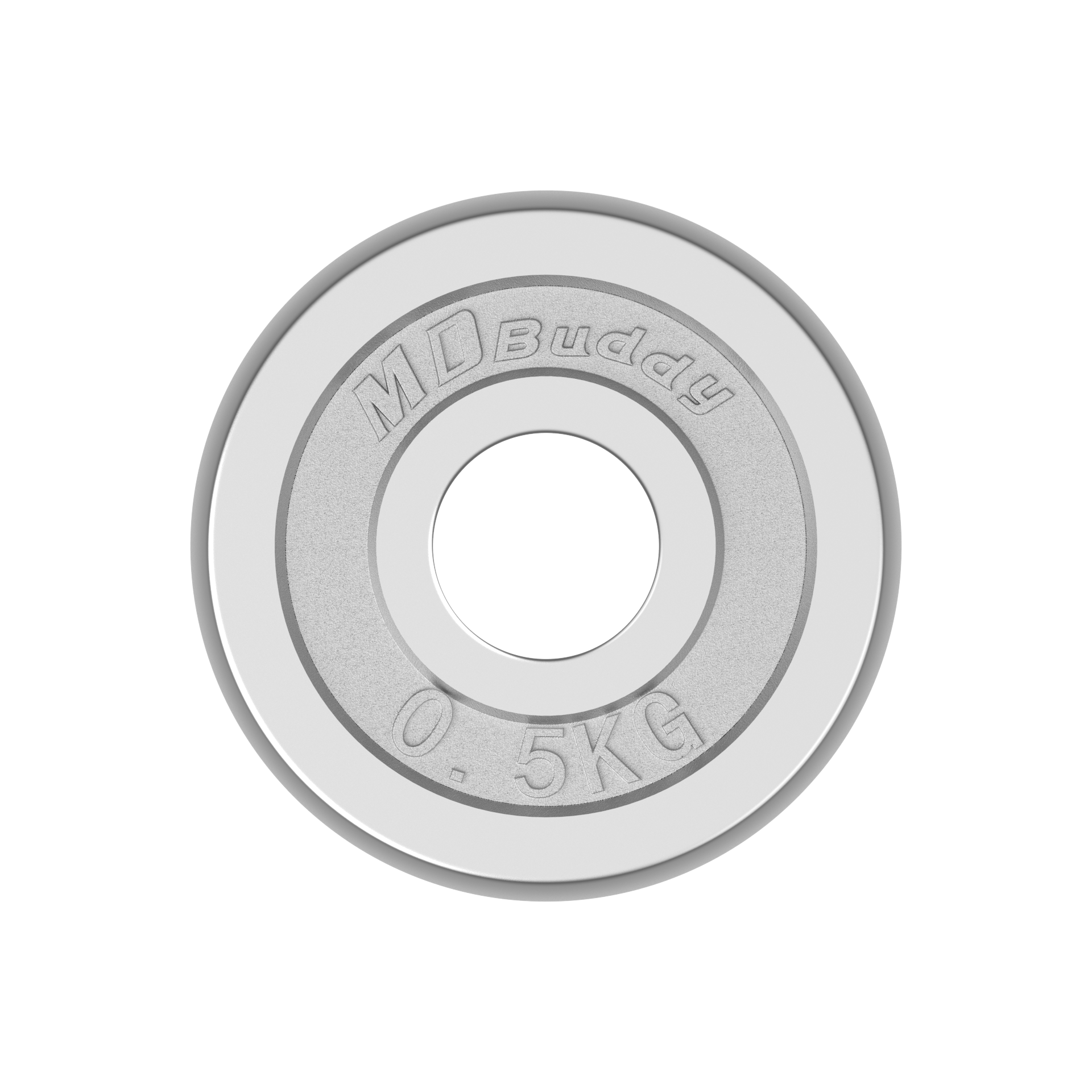 MDBuddy | MD1003 CHROME CAST IRON WEIGHT PLATES